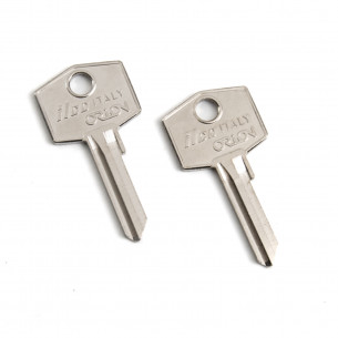 2x Spare key for Classic / Vintage Cars Codes FS876 - FS955 - mr-key.com
